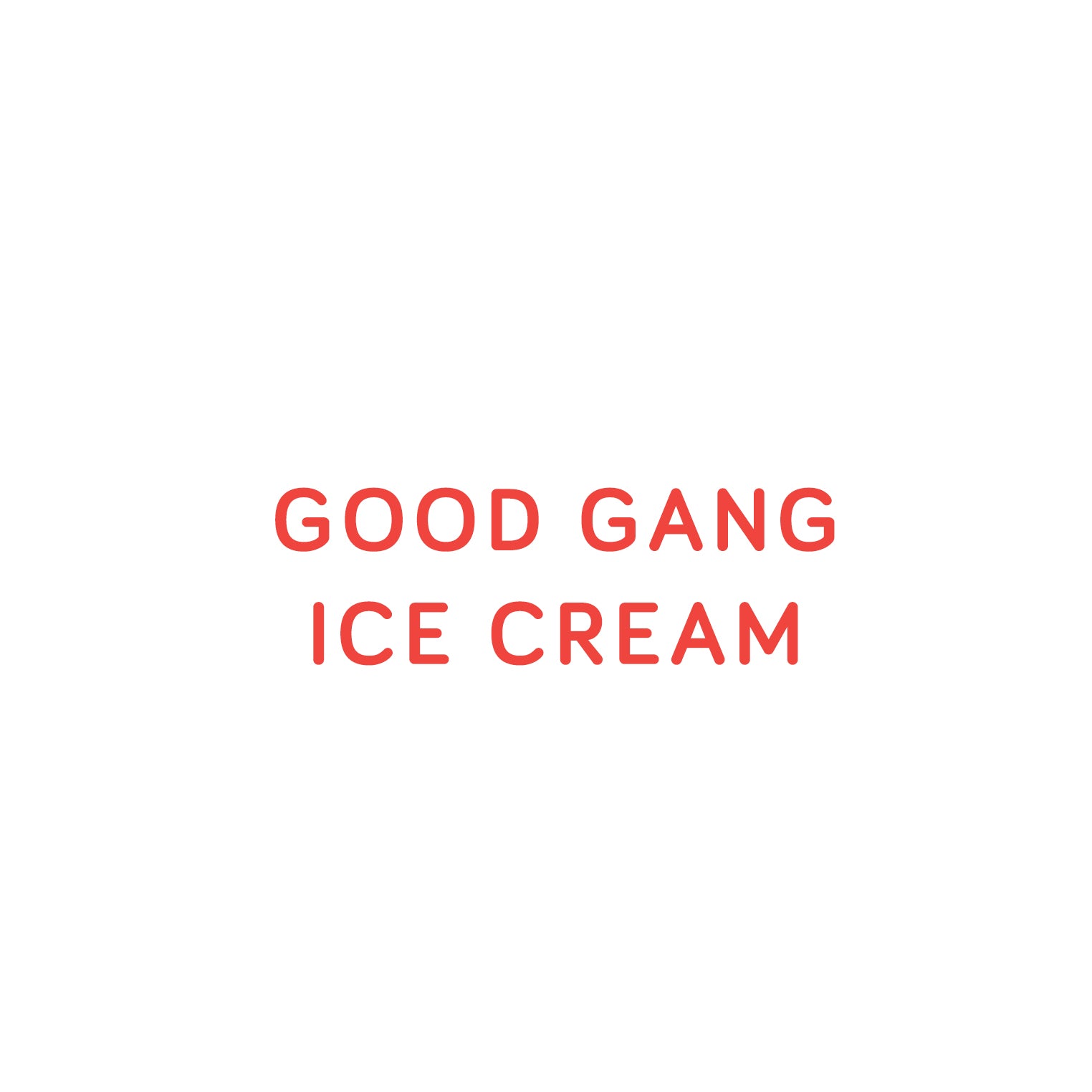 Good Gang Ice Cream